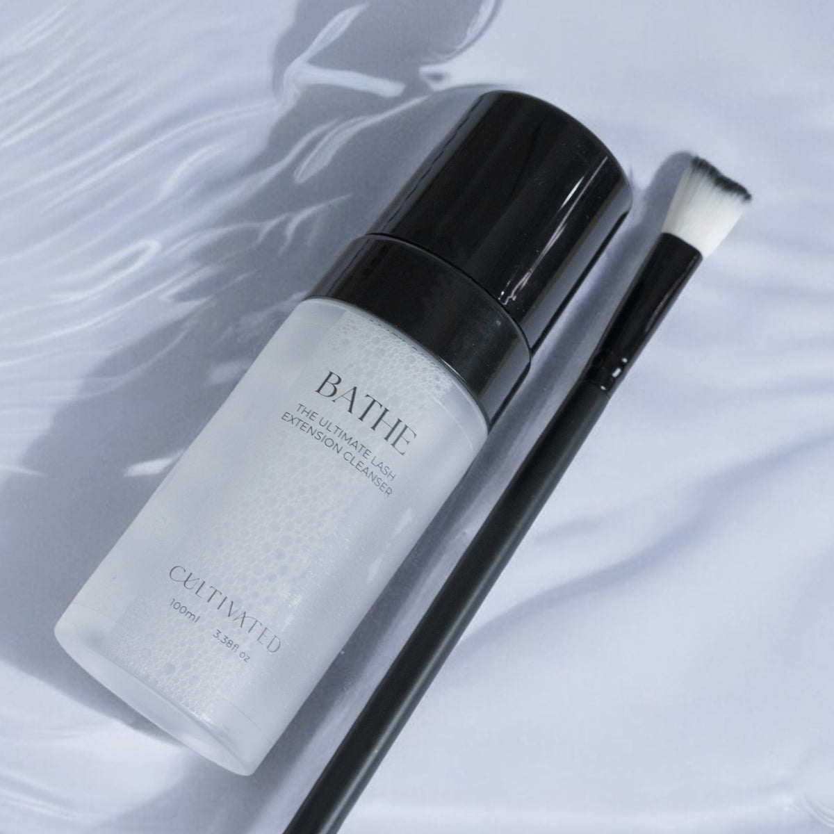 BATHE: Lash Cleanser & Brush – Cultivated Beauty